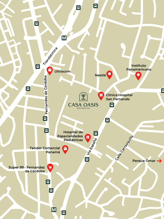 Ubicación – Casa Oasis